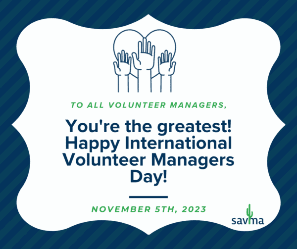International Volunteer Managers Day 2023 - Volunteer Management Association