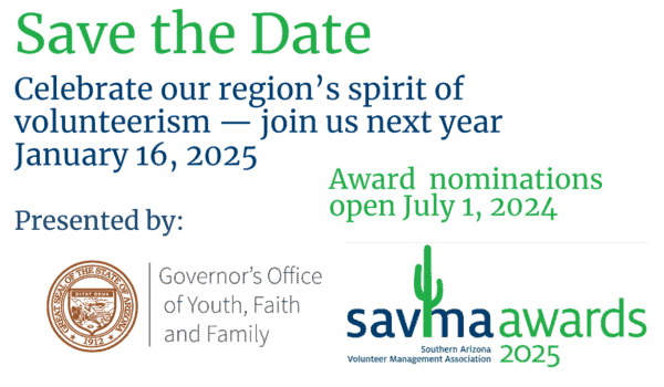 SAVMA Awards - SAVMA- Volunteer Management Professionals